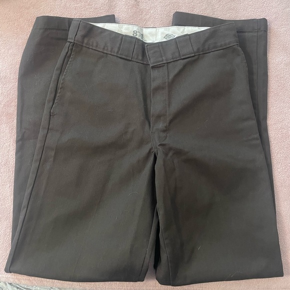 Dickies | Pants | Chocolate Brown Straight Leg Dickies 874 Original Fit ...